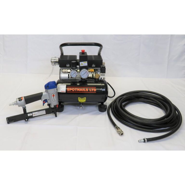 Spotnails SFN19 Compressor Kit - Tools 4 Flooring and More - Pneumatic ...
